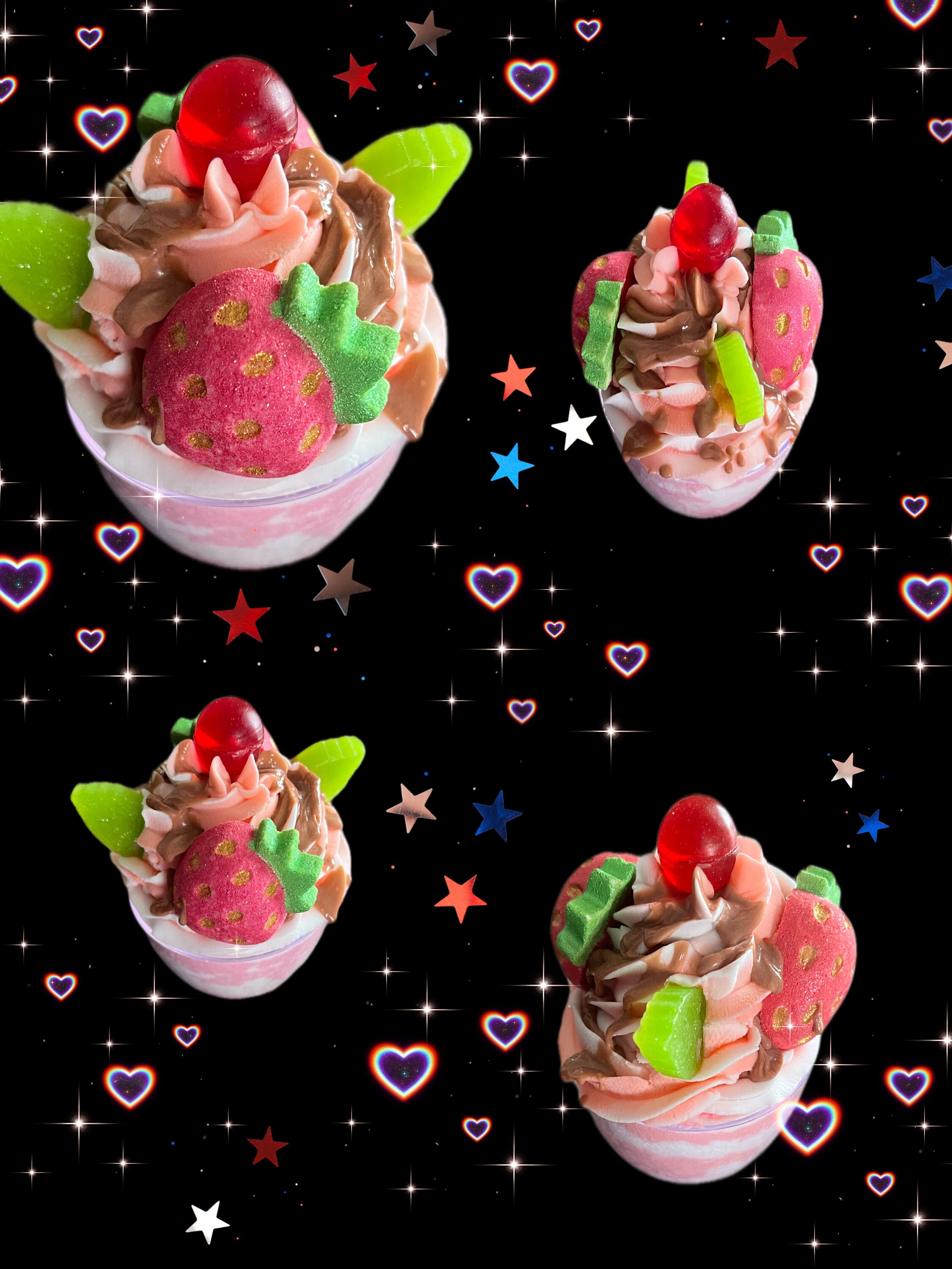 Anime Ice Cream Sundae