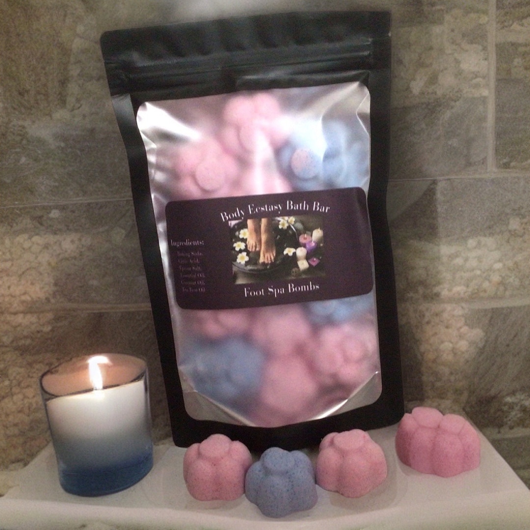 Foot Spa Bombs-pedi Bombs - Etsy