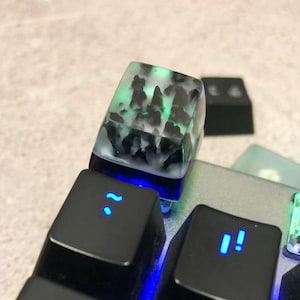 Handmade OEM R4 Cloud Mountain Keycap Artisan Keycaps for Cherry MX ...