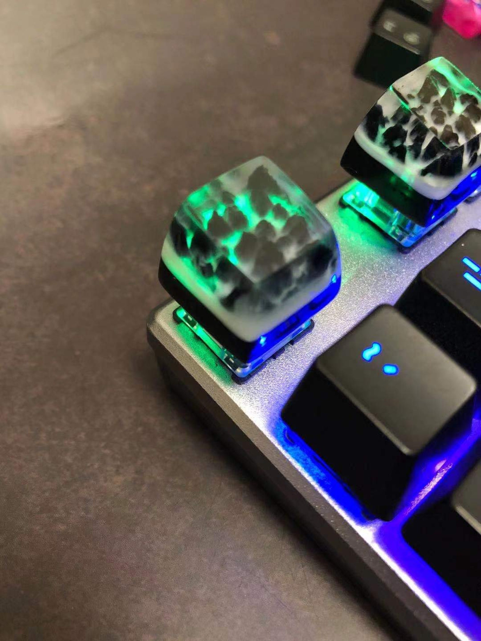 Handmade OEM R4 Cloud Mountain Keycap Artisan Keycaps for - Etsy