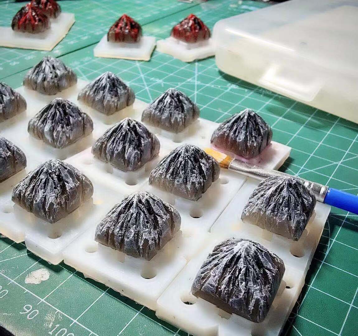 Handmade SA R1 Fuji Mountain Keycap Artisan Keycaps for Cherry | Etsy