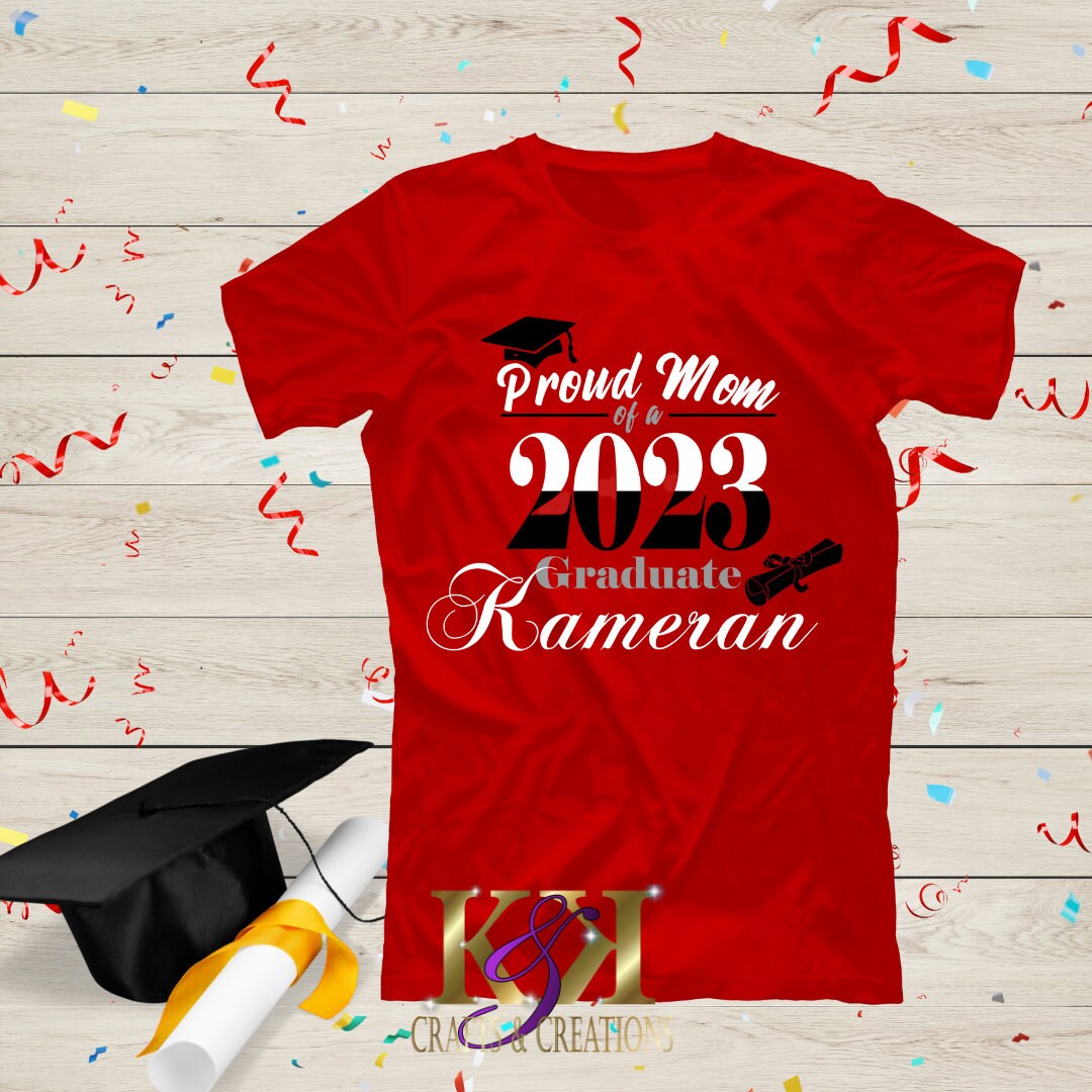 Custom Graduation T-shirt Graduation Tshirt Graduation - Etsy