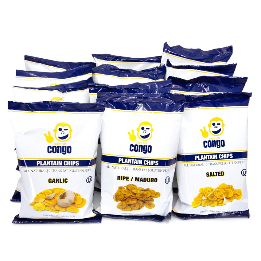 Tasty Congo Brand Plantain Chips 12 Packs Snacks With High - Etsy.de