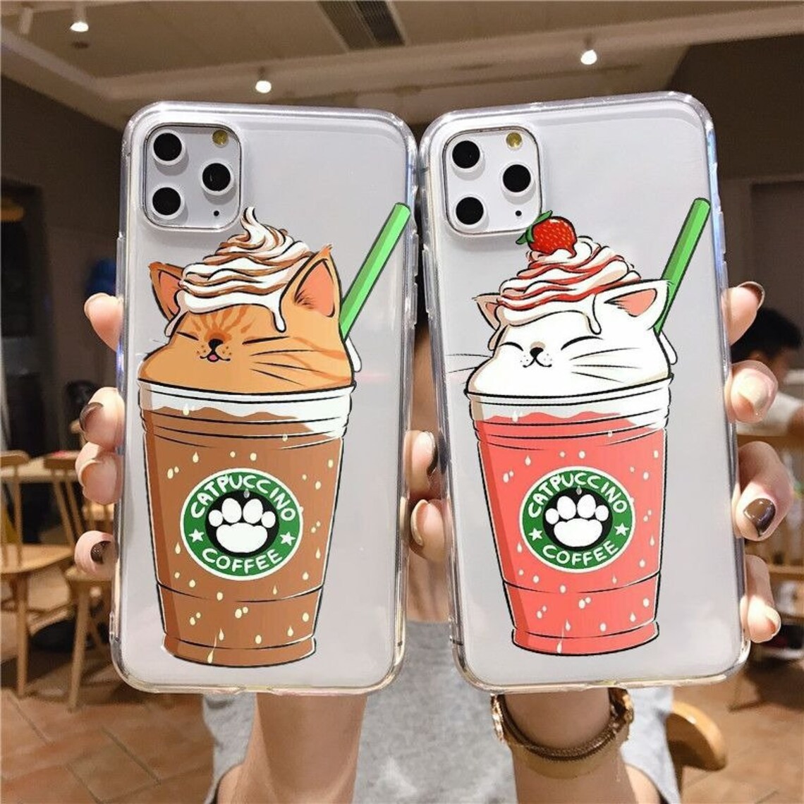 Boba Phone Case Ctue Cartoon Milk Tea Boba Bear Phone Case | Etsy