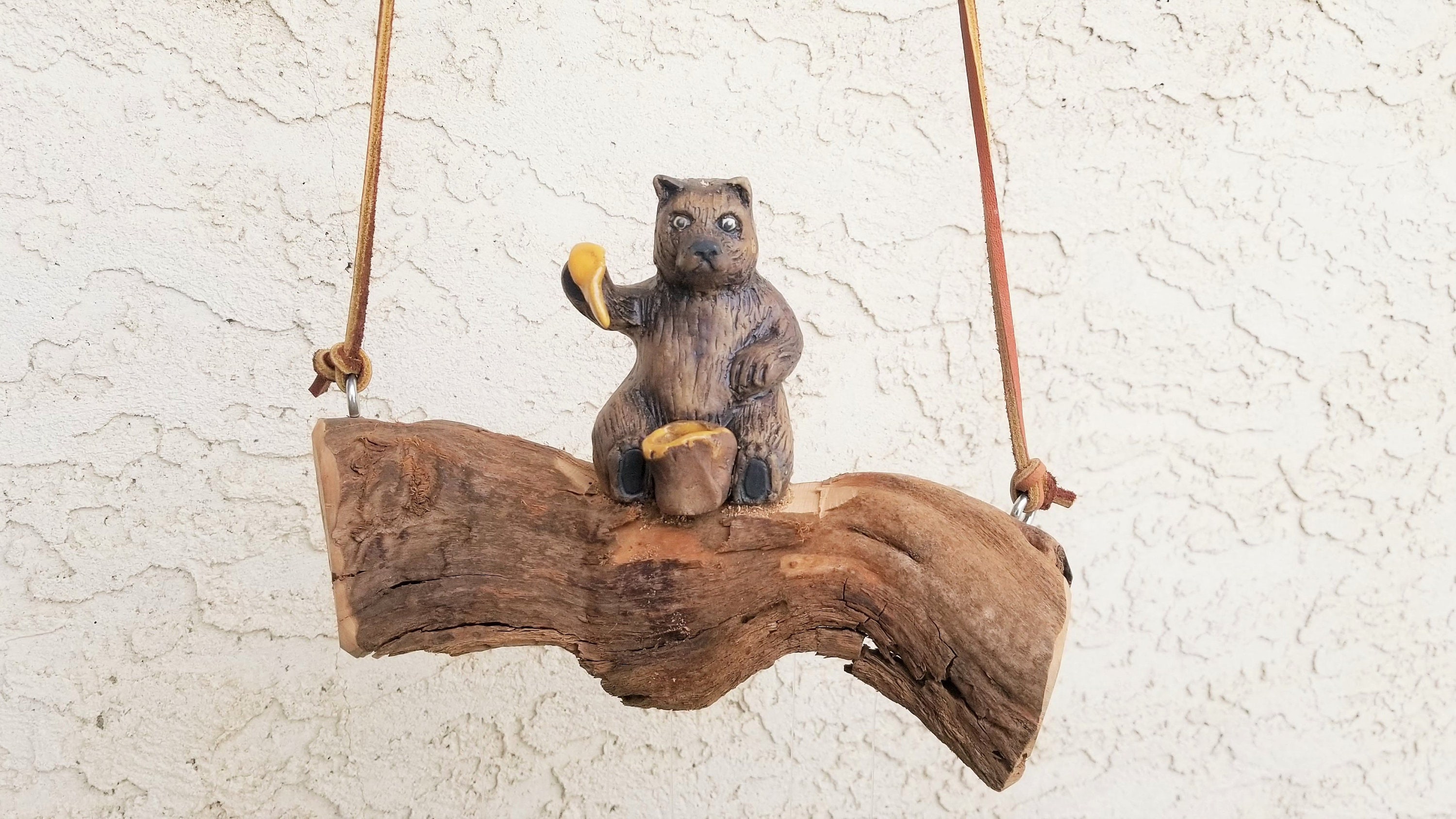 Colorado Windsongs Bear wind chime handmade artisan - Etsy.de