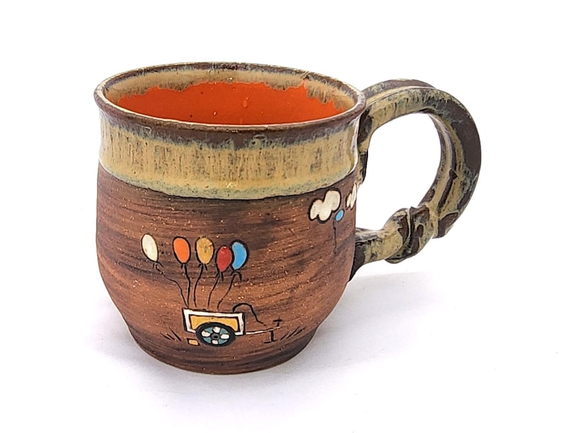 The Favorite Mug: "balloon Cart" | Handmade Artisan Coffee Mug ...