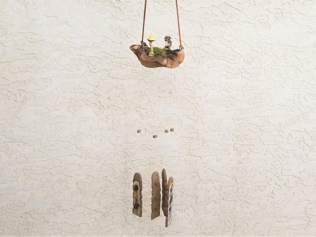 Colorado Windsongs Hermit Wind Chime Handmade Artisan Stoneware ...