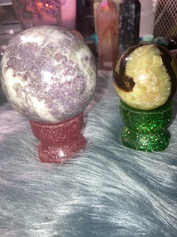 Handmade Sphere Stand Crystal Ball Stand Custom Sphere - Etsy