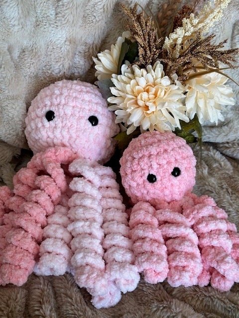 Octopus Cuddle Toy, Amigurumi, Hug Buddy, Baby Gift, Gift, Nursery ...