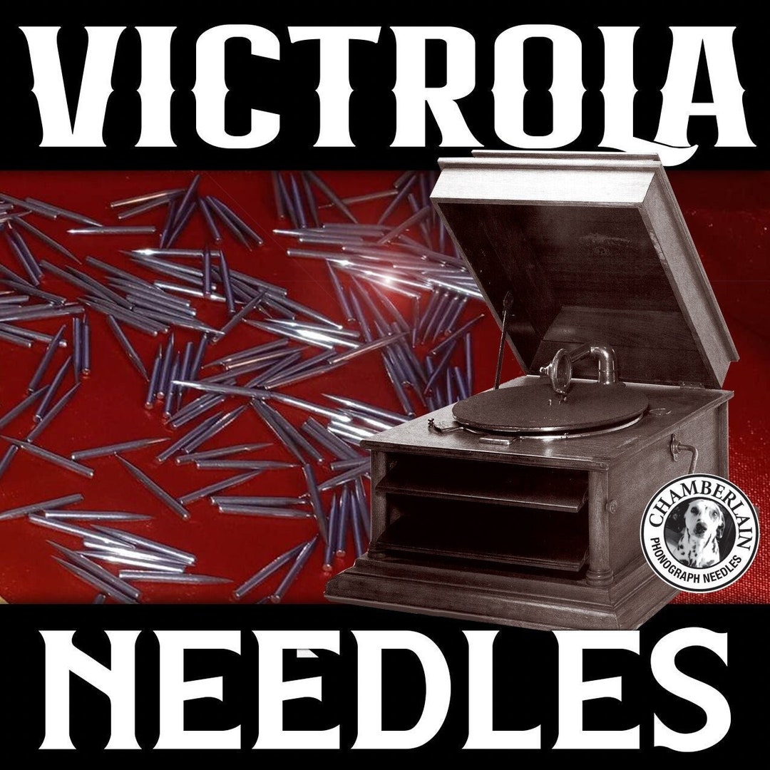 Steel Phonograph Needles for Gramophones, Victor Victrolas and Antique ...