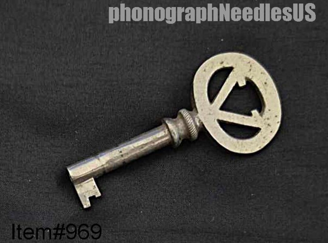 Victrola Phonograph Cabinet Key. Original Antique Key for Victor Music ...