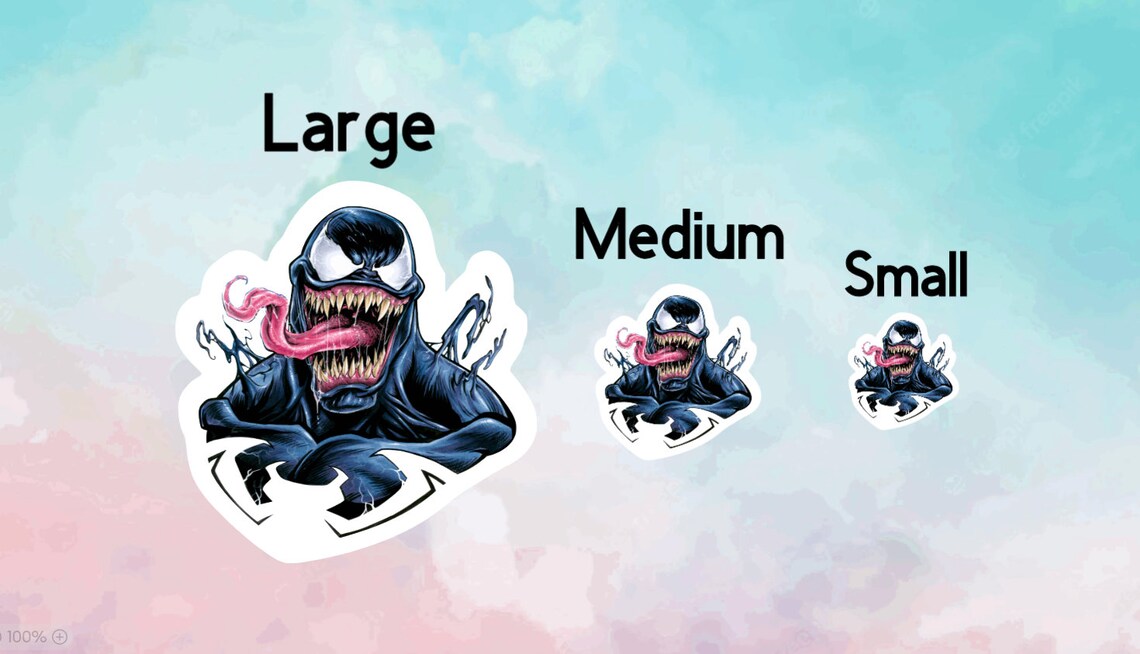 Venom Sticker - Etsy