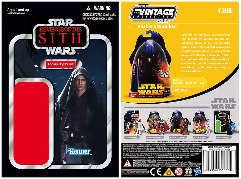 Anakin Skywalker - Revenge of the Sith- the Vintage Collection VC13 ...