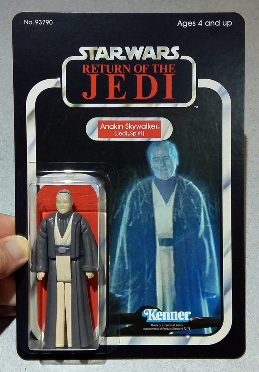 Anakin Skywalker jedi Spirit Return of the Jedi Kenner - Etsy UK