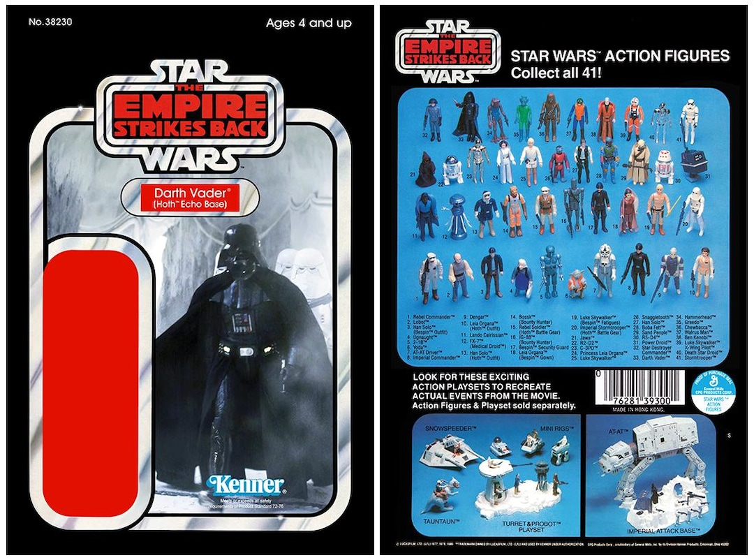 Darth Vader (hoth Echo Base) - the Empire Strikes Back - Kenner ...