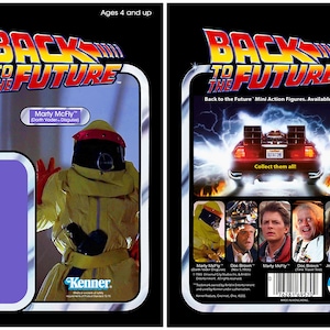 Marty Mcfly (darth Vader Disguise) - Kenner Cardback - Etsy