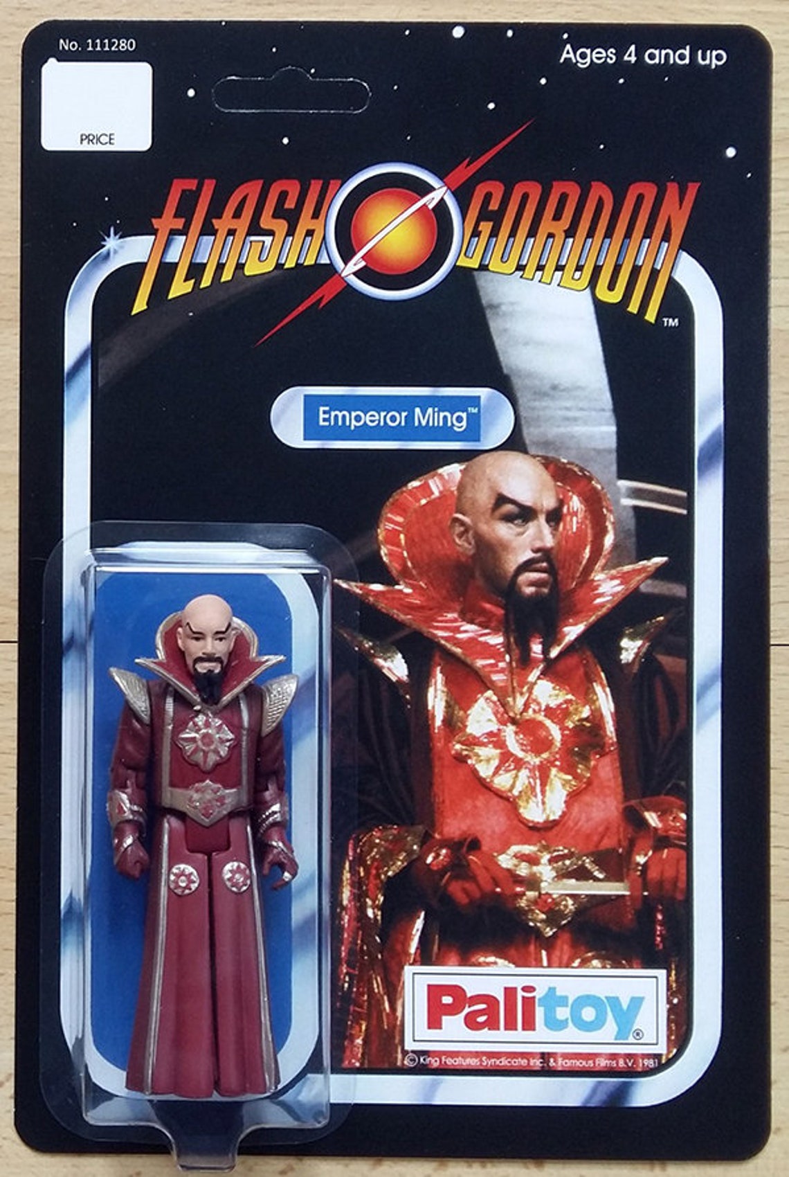 Ming the Merciless / Emperor Ming (1980 Flash Gordon Movie) - Kenner ...