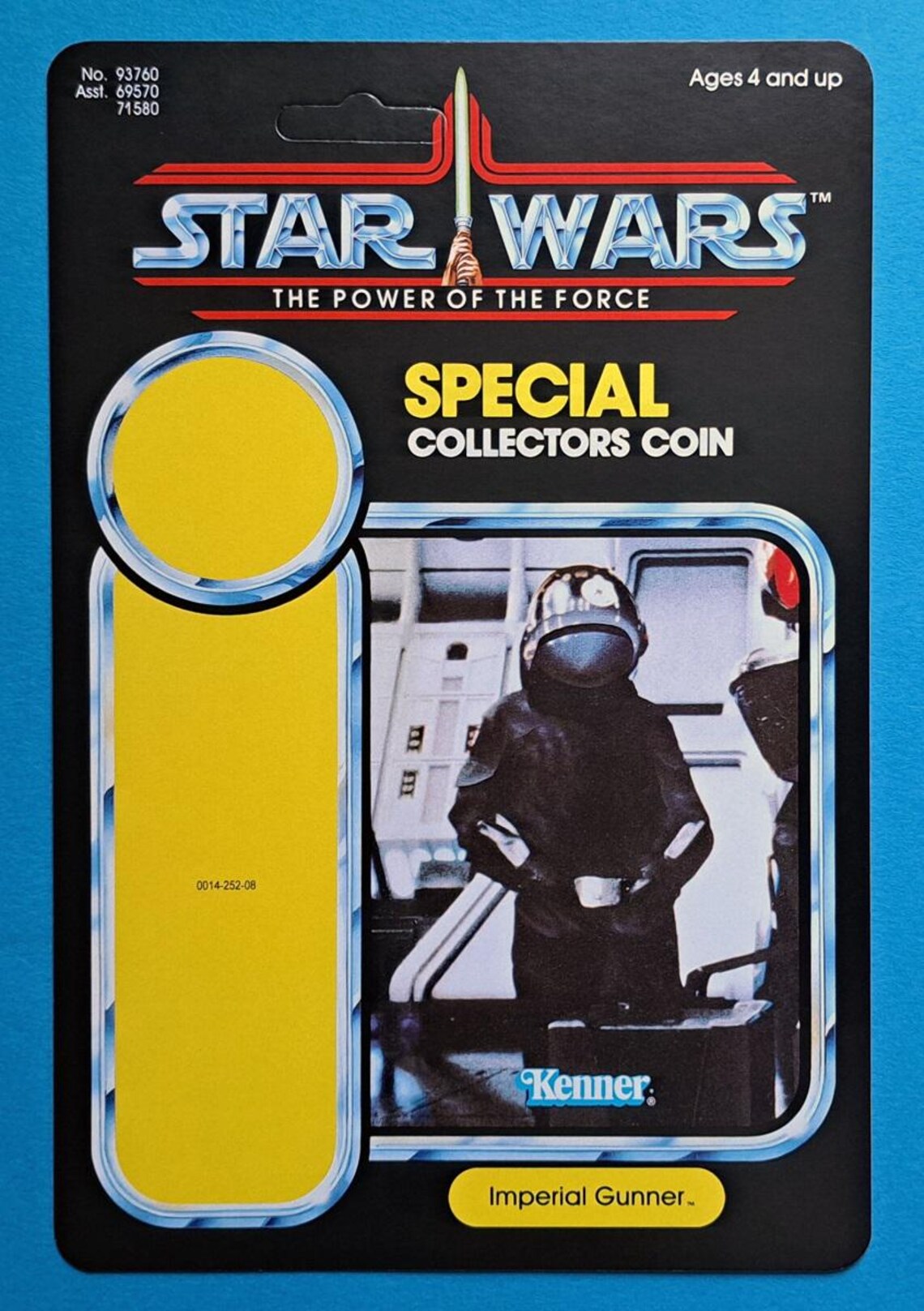 Power of the Force - Imperial Gunner - Kenner Cardback - Etsy