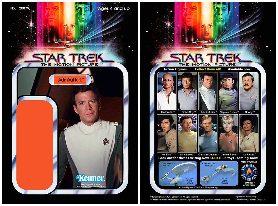 Admiral Kirk (william Shatner) - Star Trek: the Motion Picture (1979 ...