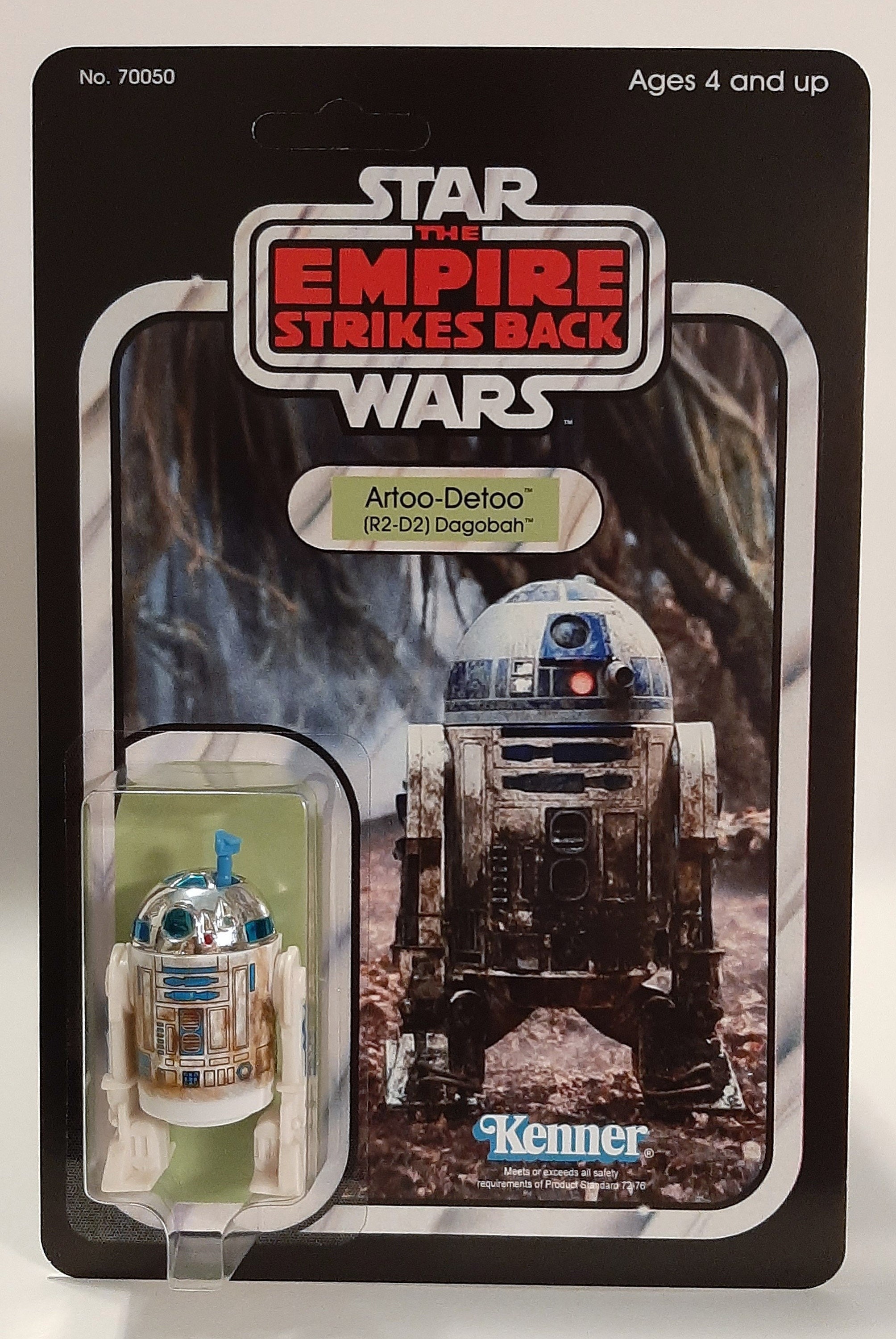 Alternate Kenner cardback R2-D2 - The Empire Strikes Back Artoo-Detoo ...