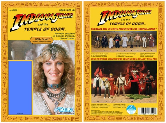 Willie Scott pankot Palace Gown Temple of Doom Kenner - Etsy
