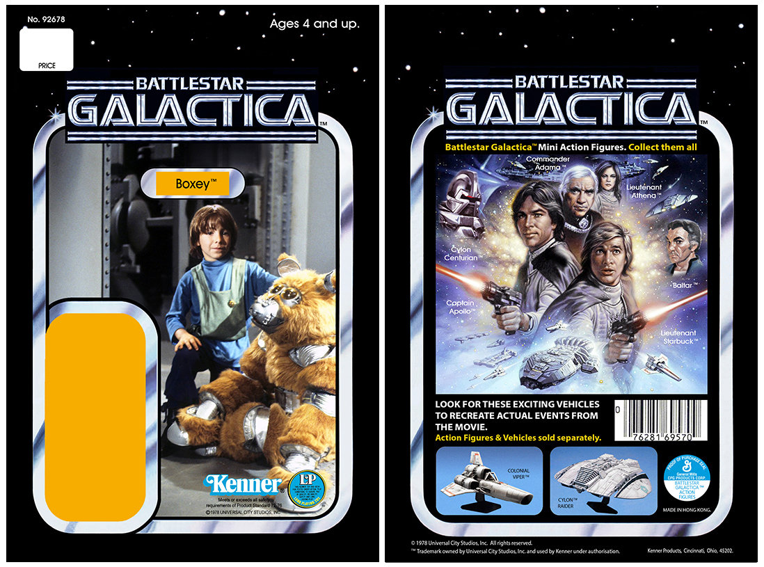 Boxey - (battlestar Galactica 1978) - Kenner Cardback - Etsy