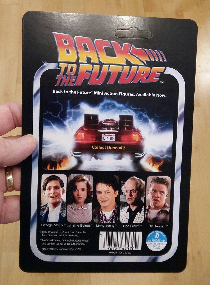 Jennifer Parker 1985 Back to the Future Kenner Cardback | Etsy