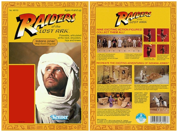 Indiana Jones map Room Disguise Raiders of the Lost Ark | Etsy