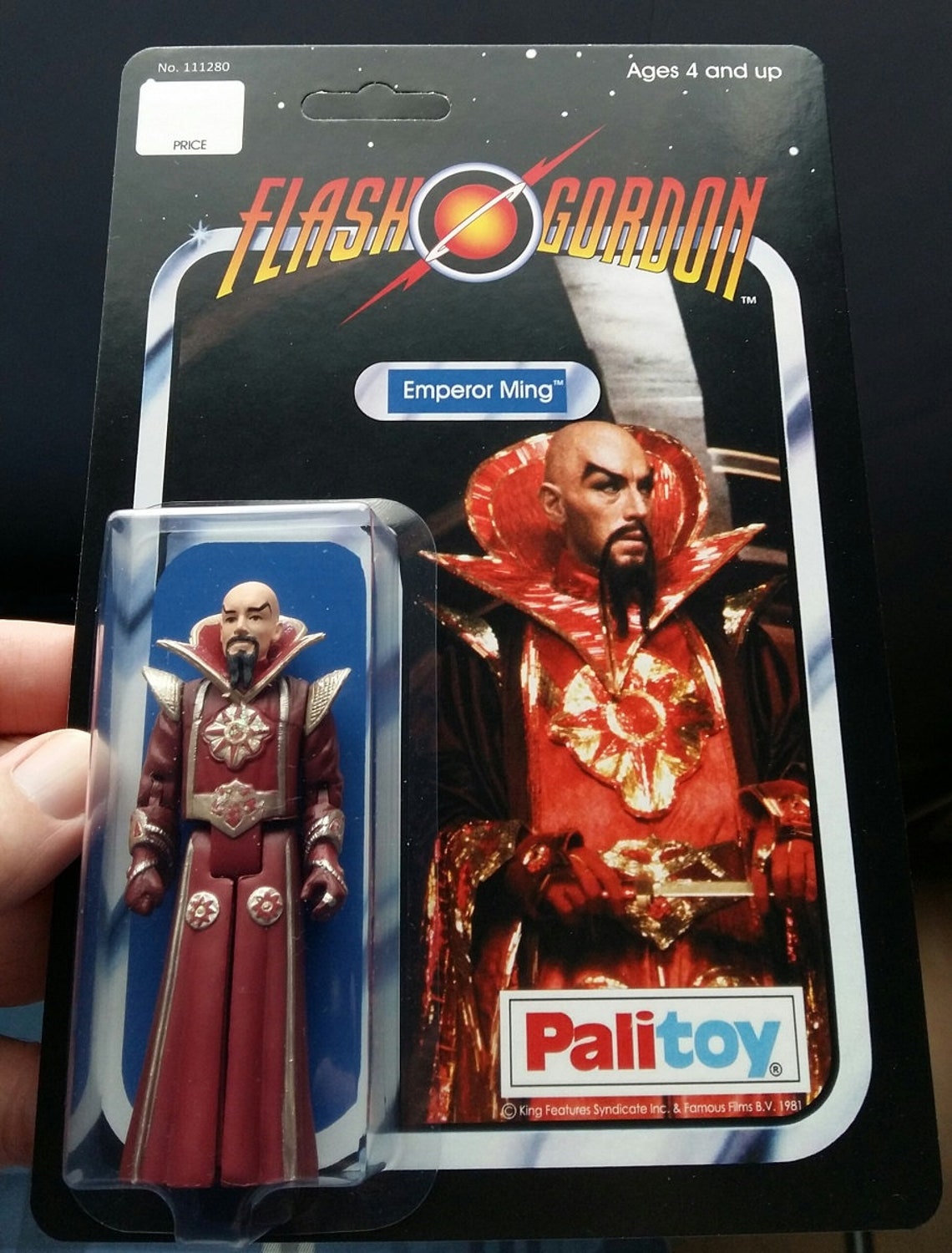 Ming the Merciless / Emperor Ming (1980 Flash Gordon Movie) - Kenner ...