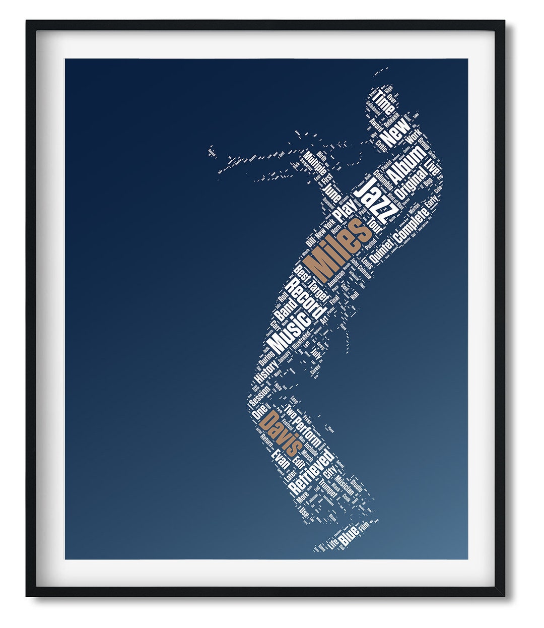 Miles Davis Print Giclee Art Print Miles Davis Poster - Etsy