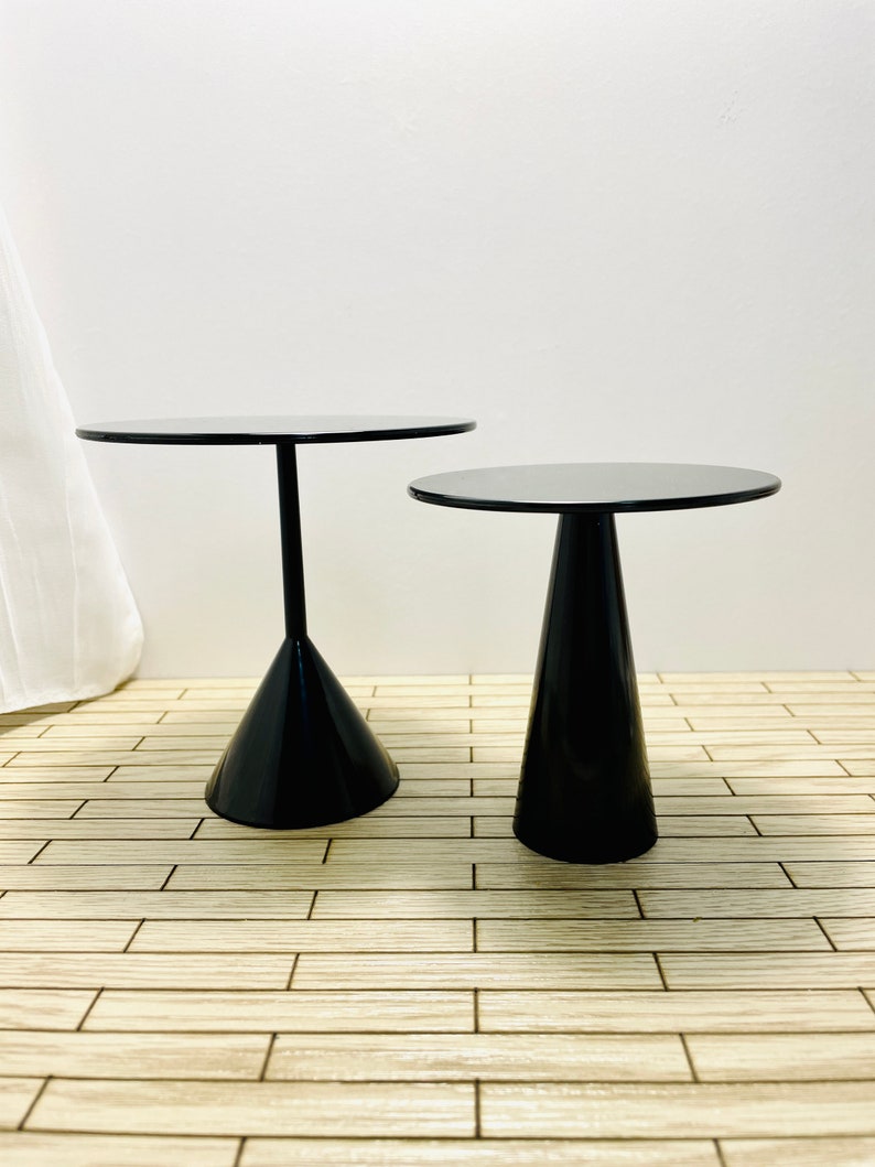 1:6 Miniature Modern Designed Coffee/dining Table -black, 1/6 Dollhouse ...