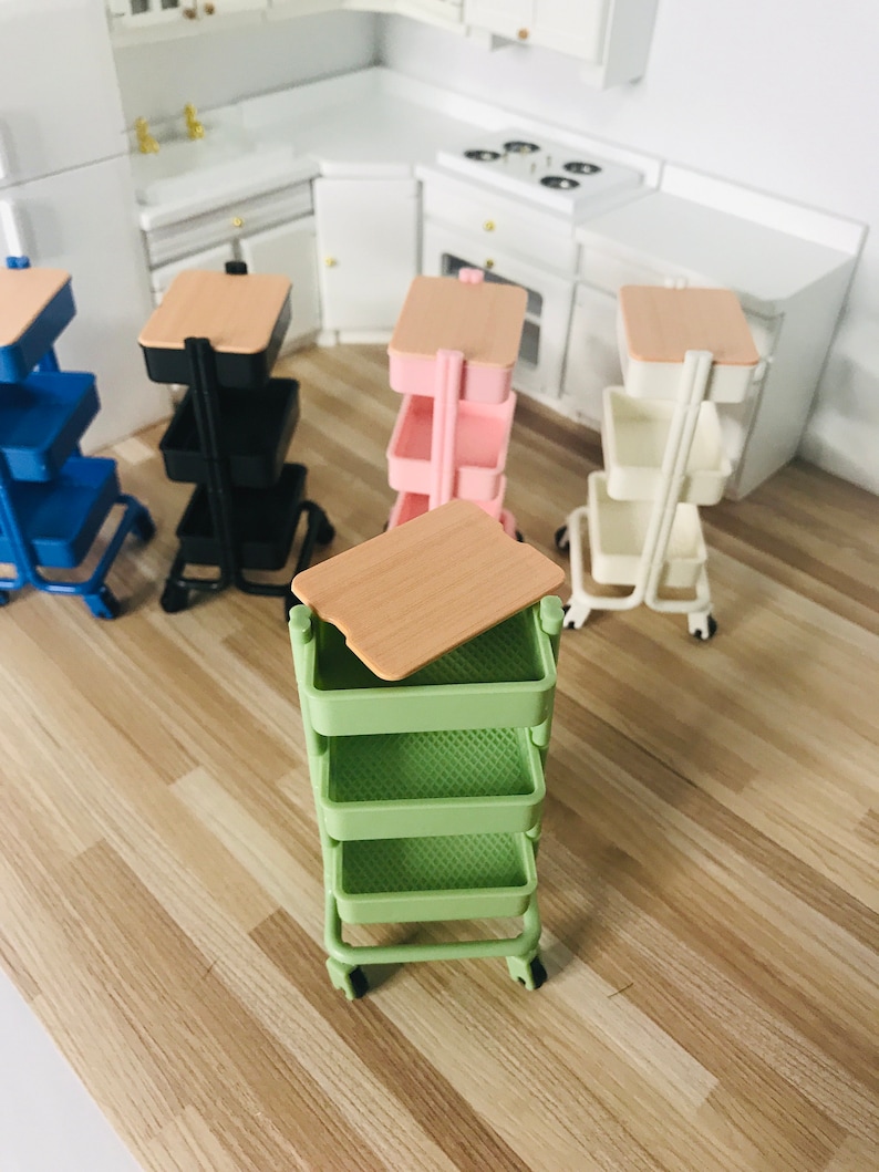 Full Colour Restock 1:12 Scale Miniature Multi-colour Utility - Etsy