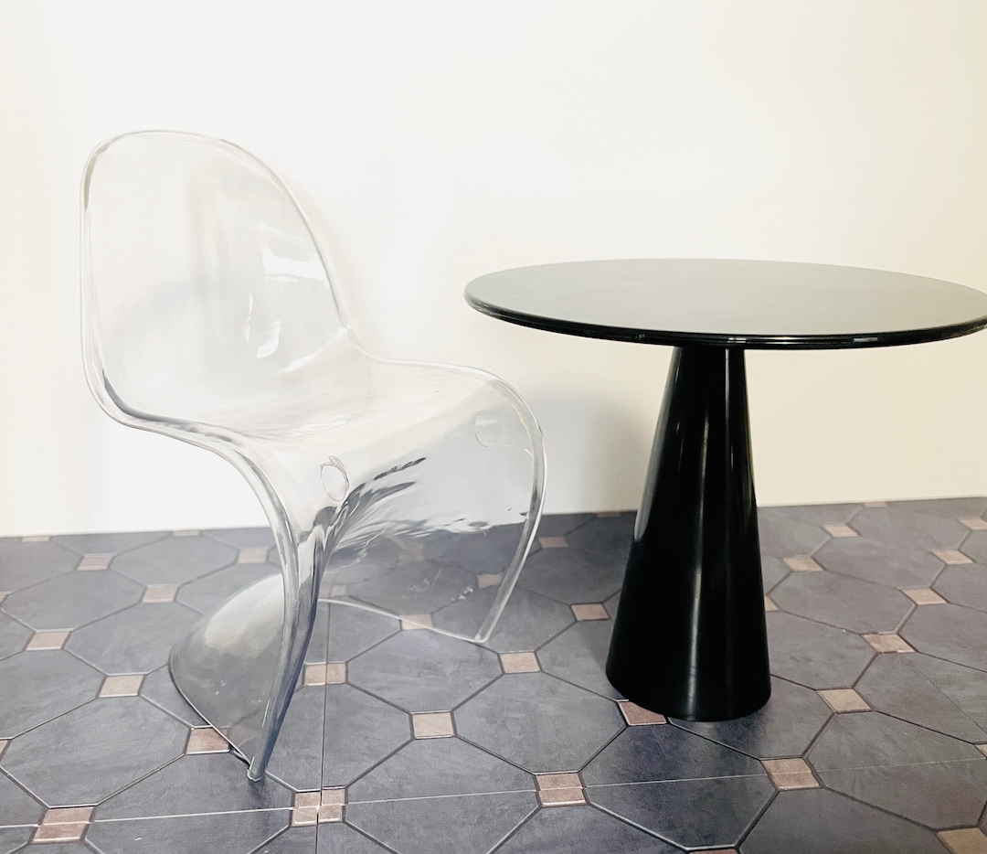 1:6 Miniature S Shape Chair-transparent, 1/6 Dollhouse 12 Inches Doll ...