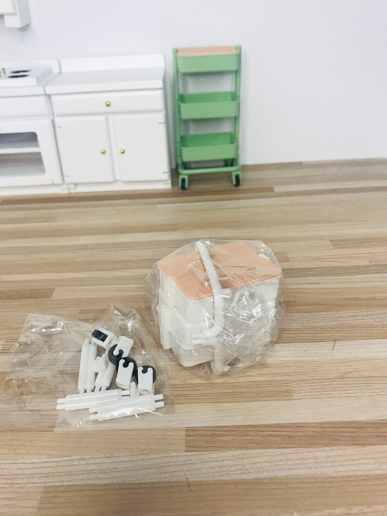 Full Colour Restock 1:12 Scale Miniature Multi-colour Utility - Etsy