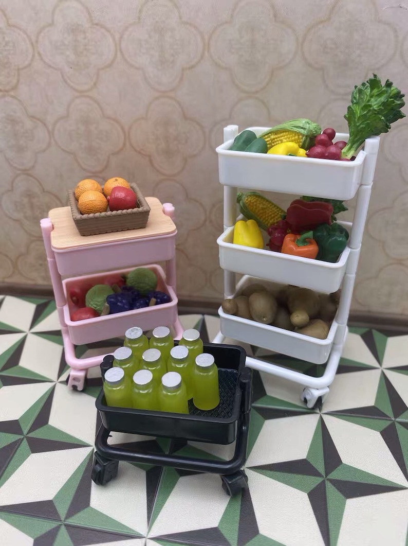 Full Colour Restock 1:12 Scale Miniature Multi-colour Utility - Etsy