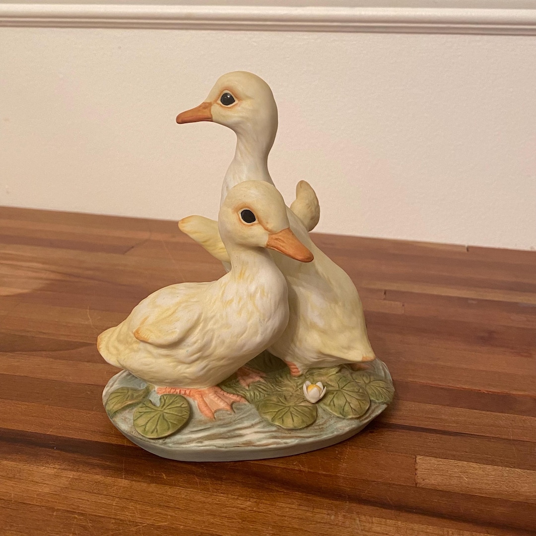Vintage Ducklings Porcelain Country Ducks Figurine - Etsy