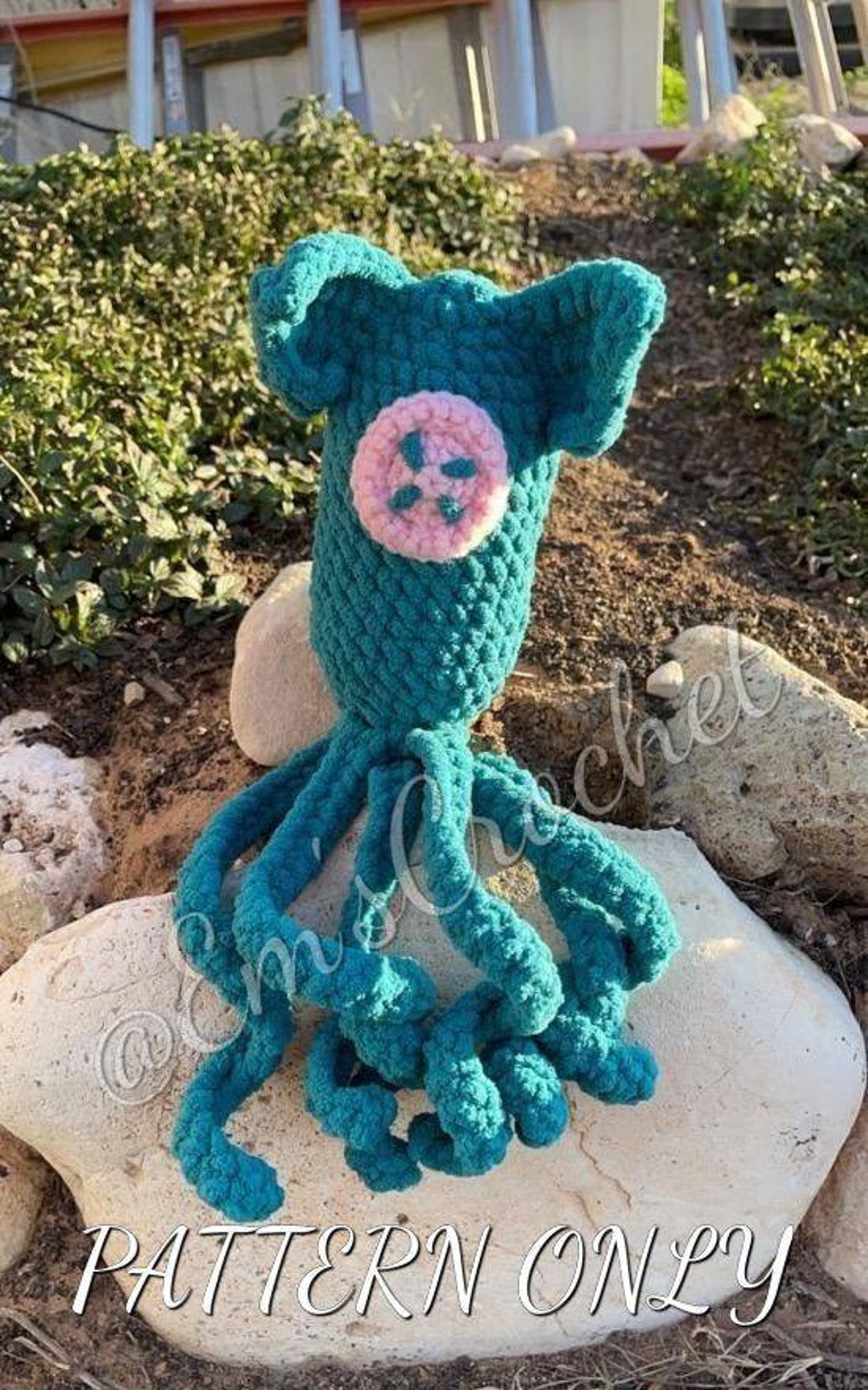 Squid-cat Pattern - Etsy