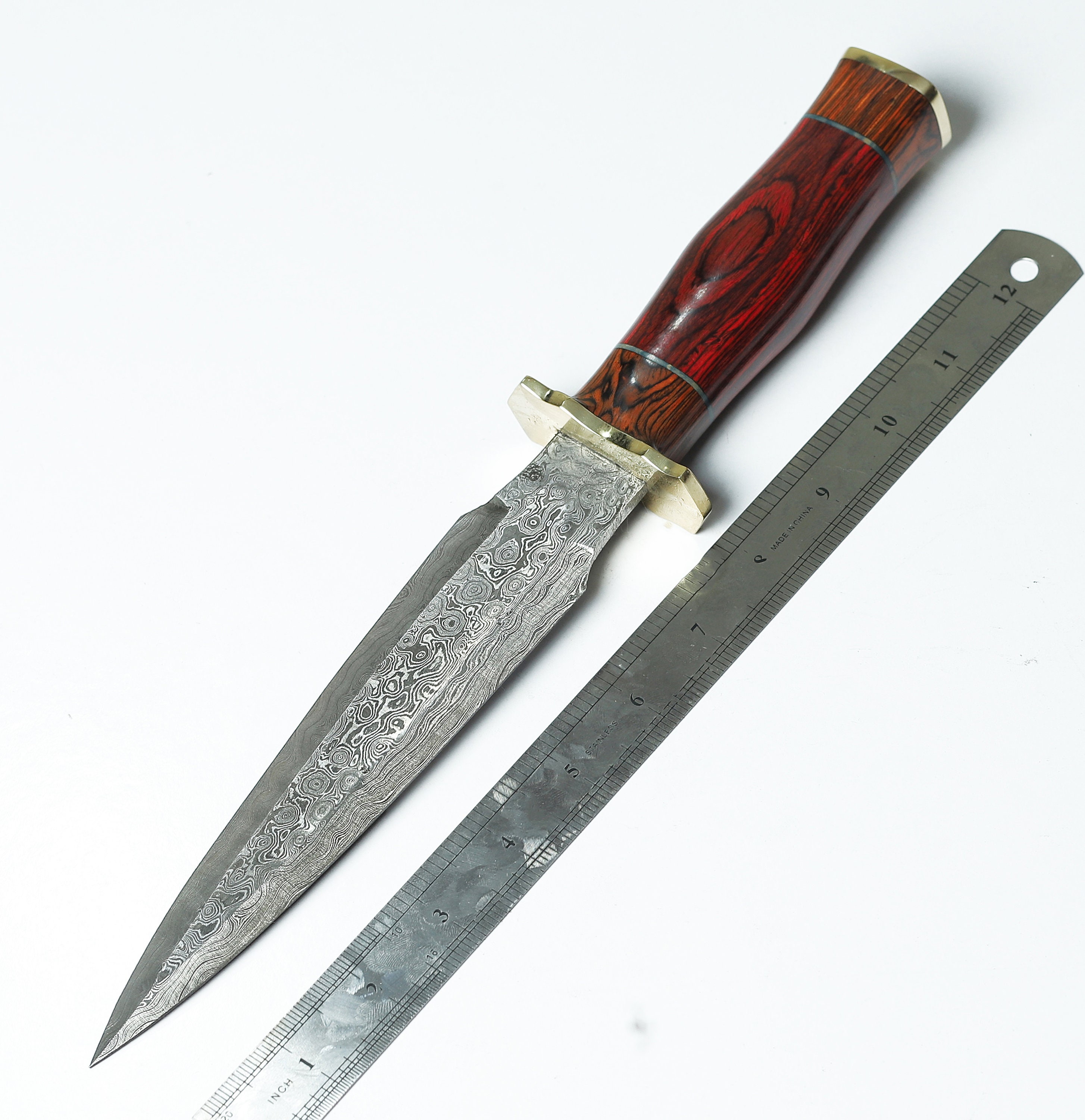 Jagd Dolch Messer handgemachte Damaskus Stahl Dolch Messer | Etsy