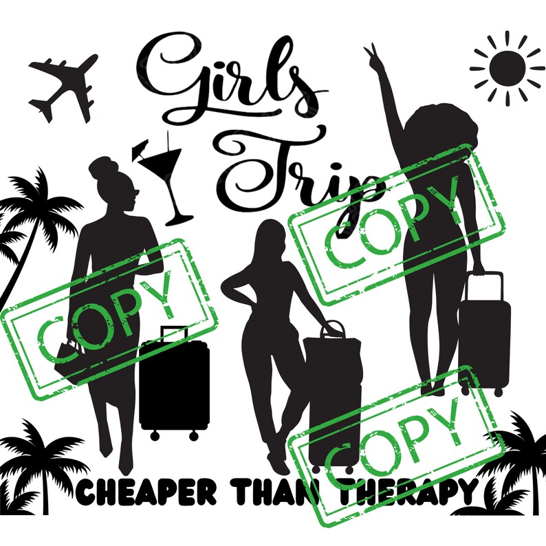 Girls Trip Travel Girls PNG SVG Vinyl T-shirt Girls Trip Vinyl Image - Etsy