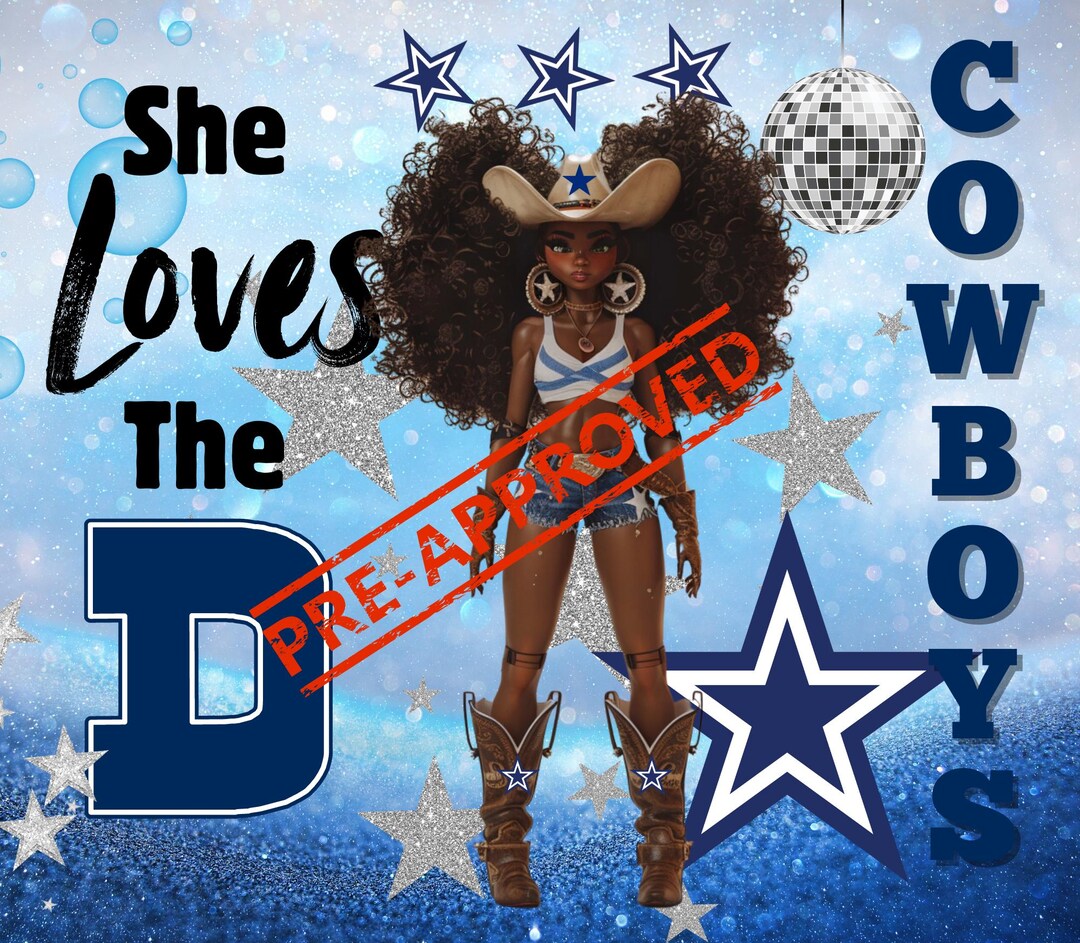 Cowboys Girl Dallas SVG PNG for Sublimation T-shirts or Tumblers - Etsy