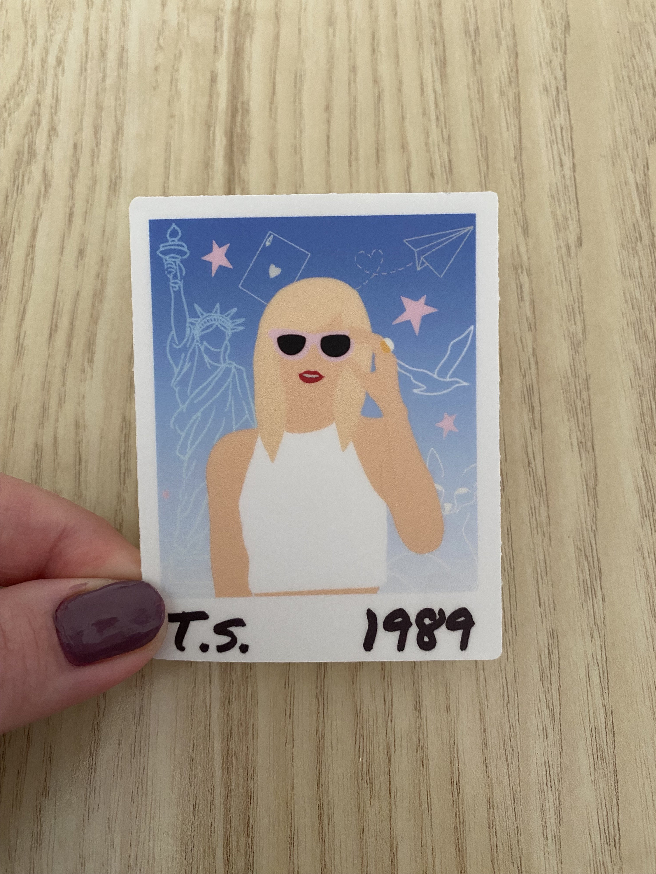 TS 1989 Sticker Eras Tour Eras 1989 Laptop Decal Decal - Etsy