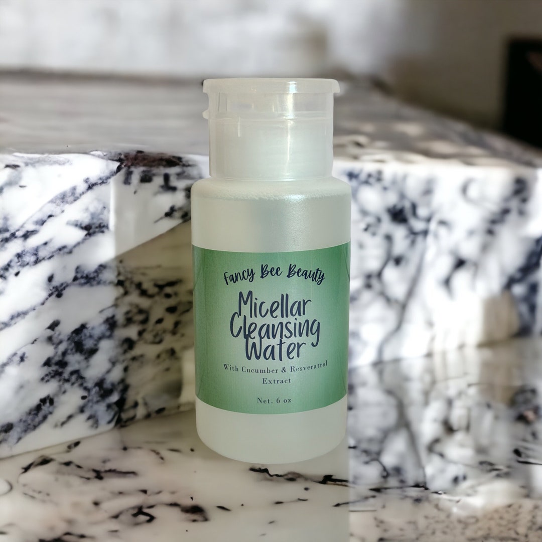 MICELLAR CLEANSING WATER W/ Cucumber Extract & Resveratrol | All ...