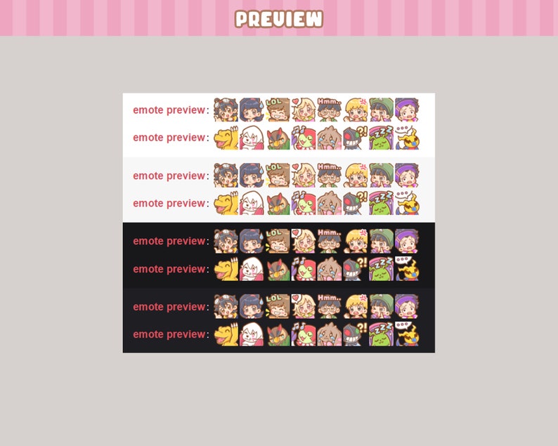Twitch Discord Emotes / DIGIMON SURVIVE - Etsy