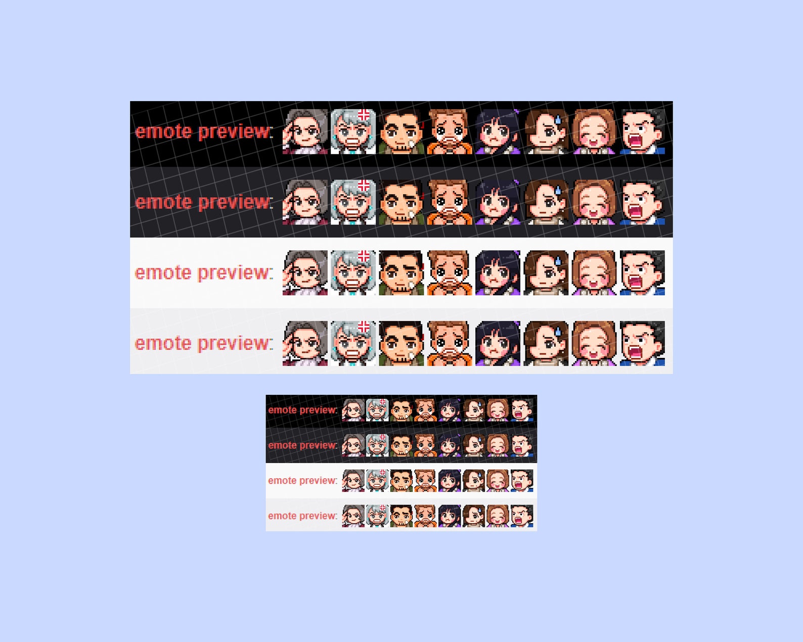 Twitch Discord Emotes / Phoenix Wright Ace Attorney / Pixel - Etsy