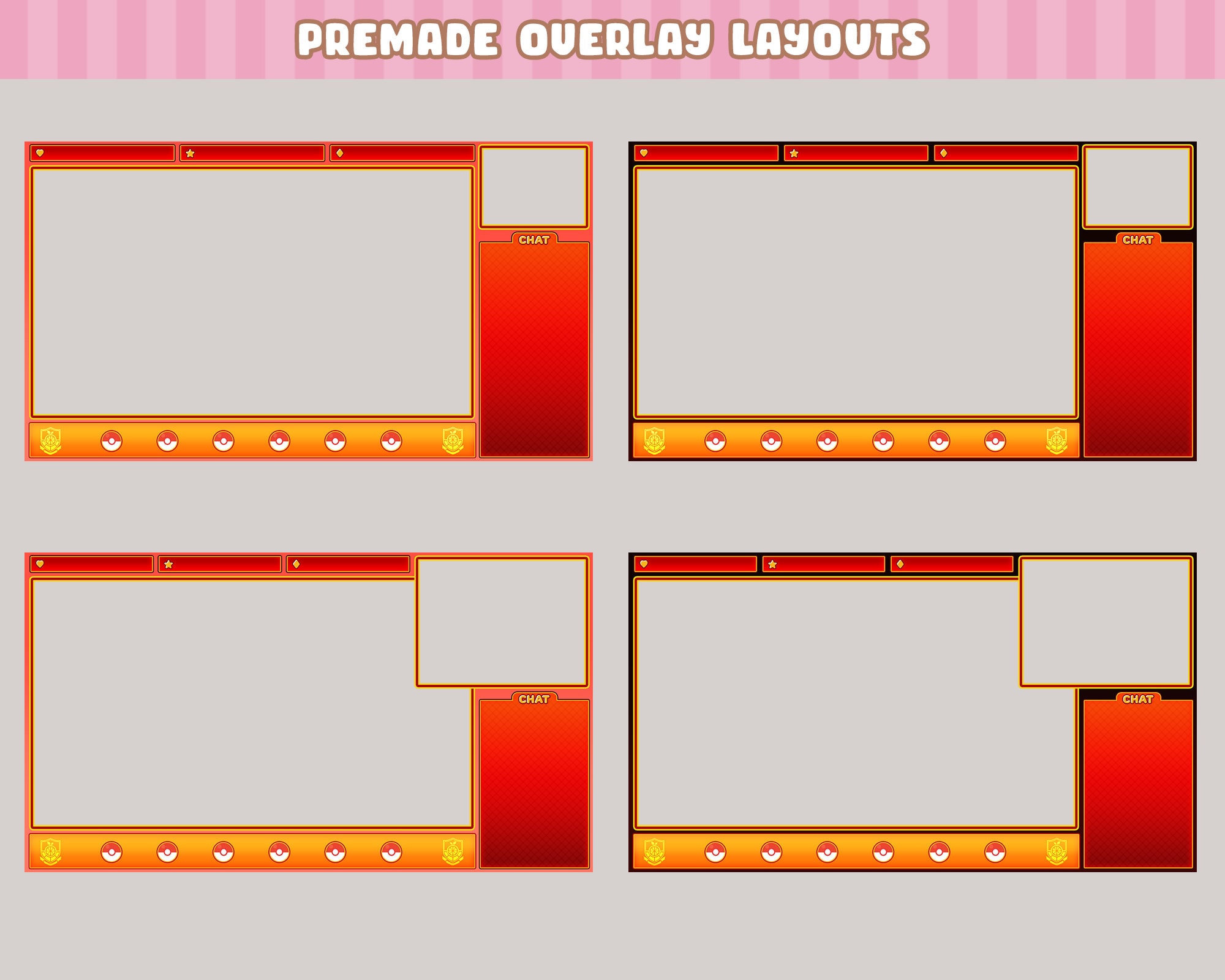 Twitch Stream Overlay / Pokemon / Scarlet Violet - Etsy UK