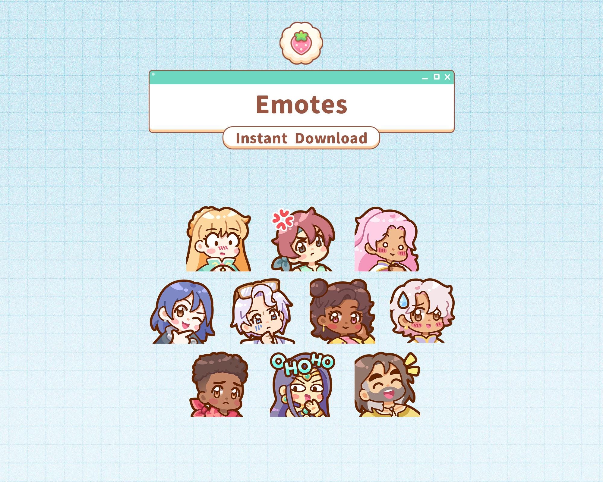 Fields of Mistria | Twitch Youtube Discord Emotes - Etsy