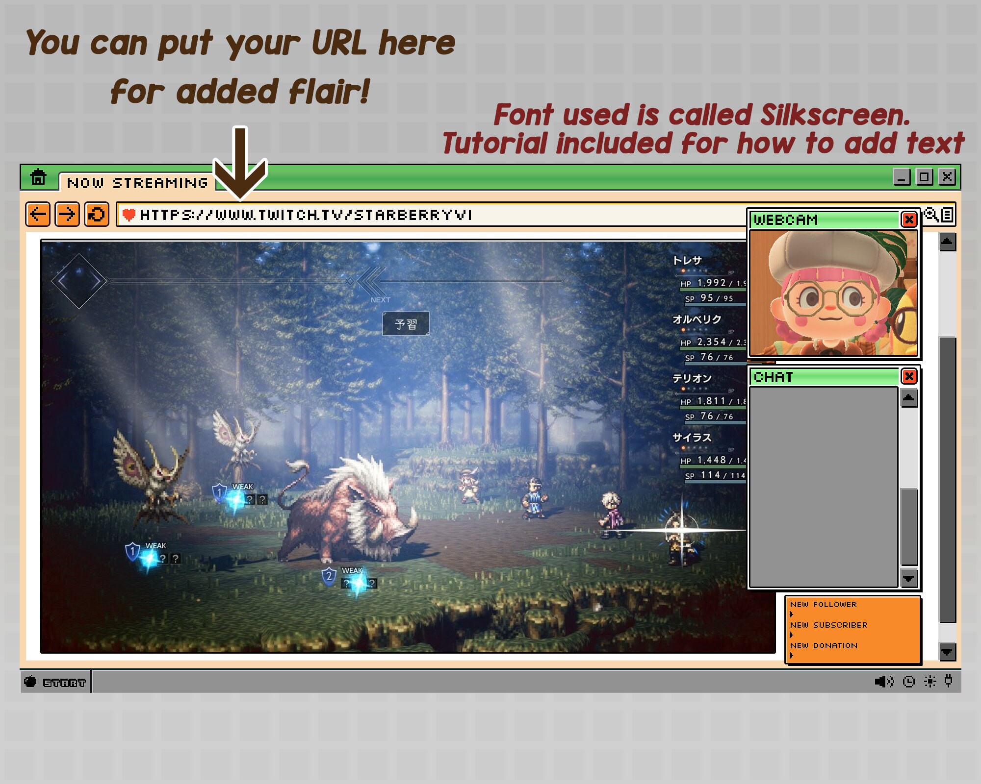 Twitch Stream Overlay & Screens / 90s Windows Theme / Simple / - Etsy ...