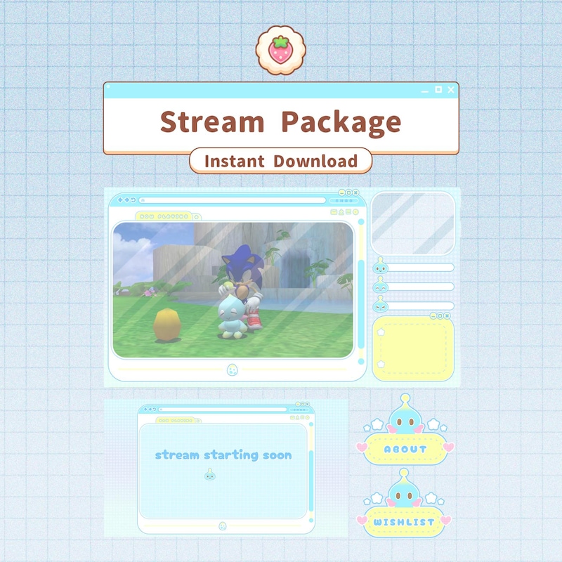 Sonic Hedgehog Overlay - Etsy