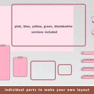 Stream Overlay / Customize / Kirby Retro Themed - Etsy