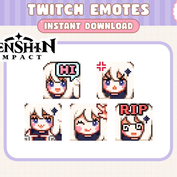 Twitch Emote Pixel Art - Etsy UK